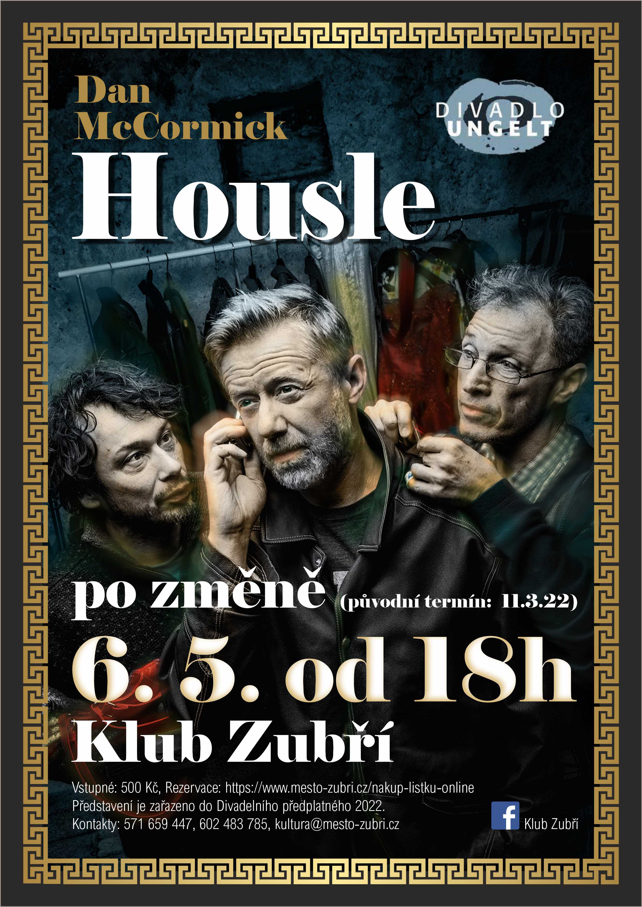 Divadlo Ungelt, Housle | Zubřan.cz
